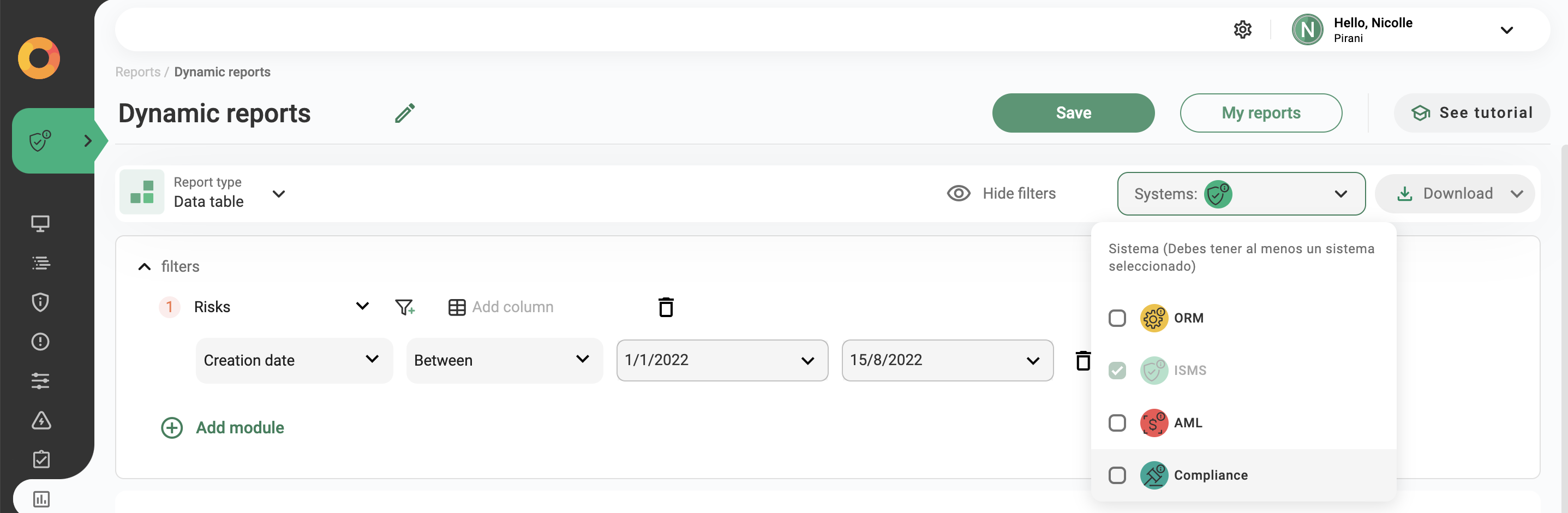 How does the Dynamic Reports module work?